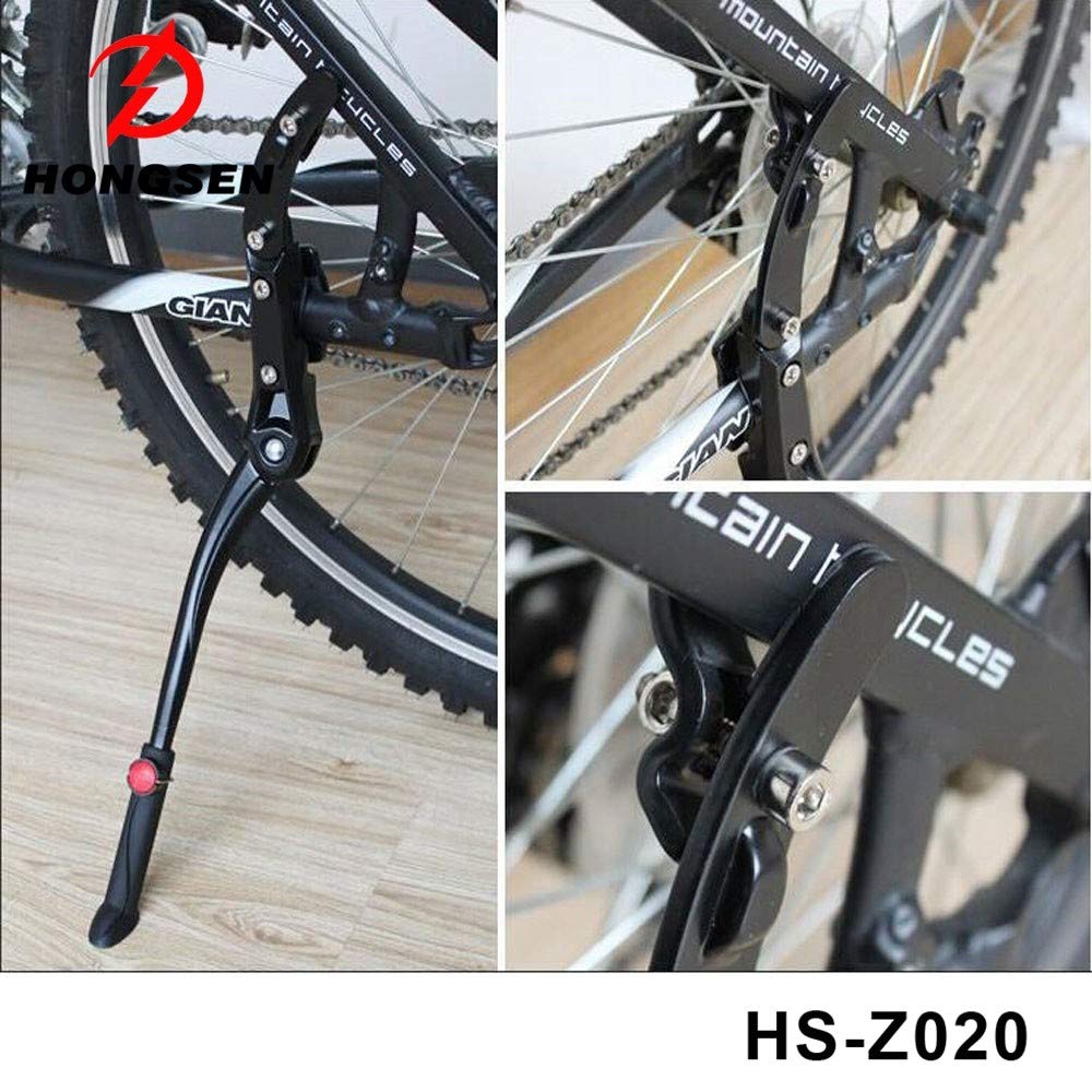 teraysun Aluminium Alloy Bike Kickstands Cycling Mountain Bike Adjustable Stand