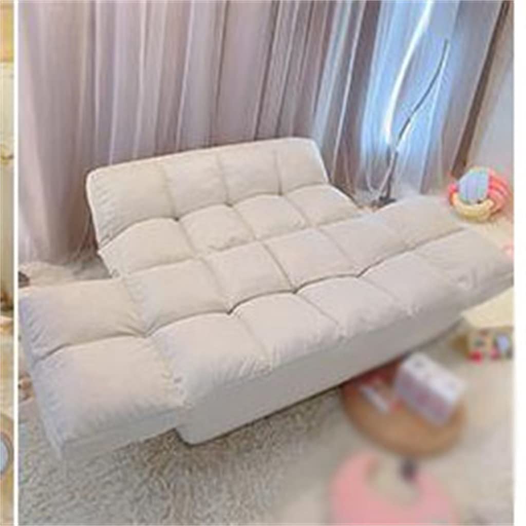 SLNFXC Lazy Susan Tatami Small Flat Single Double Balcony Bedroom Reclinable and Sleepable Folding Sofa Bed