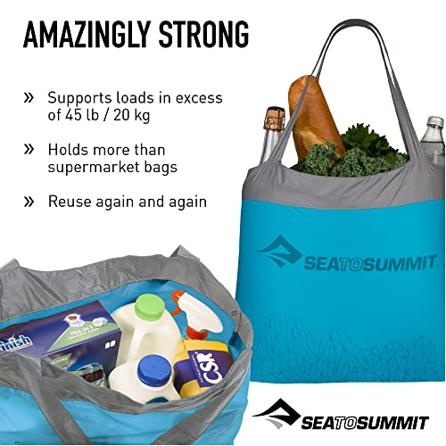 Sea to Summit Ultra-Sil Nano Reusable Shopping Bag, Red
