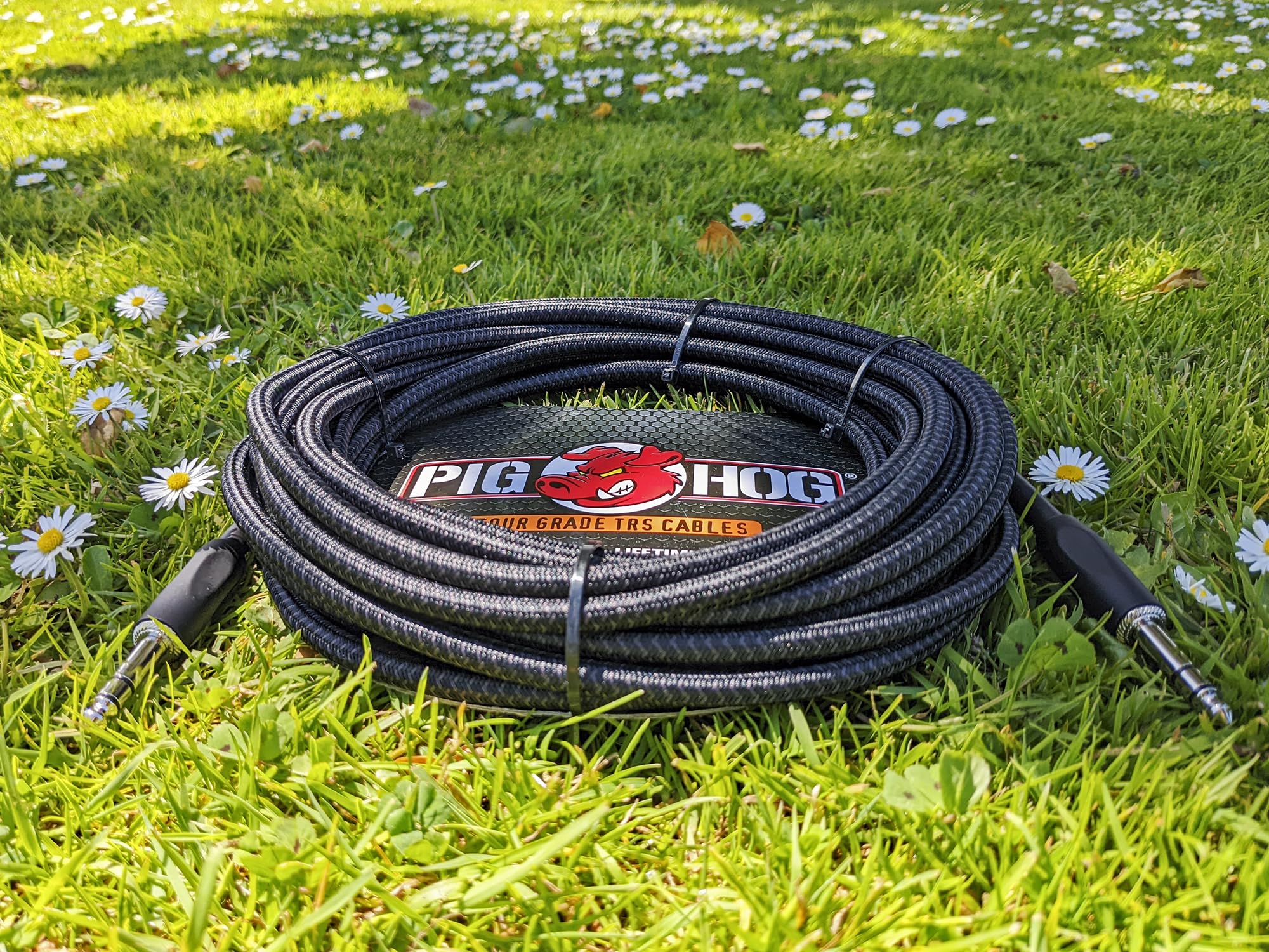 Pig Hog PTRS06 High Performance 1/4" TRS Instrument Cable, 6 Feet