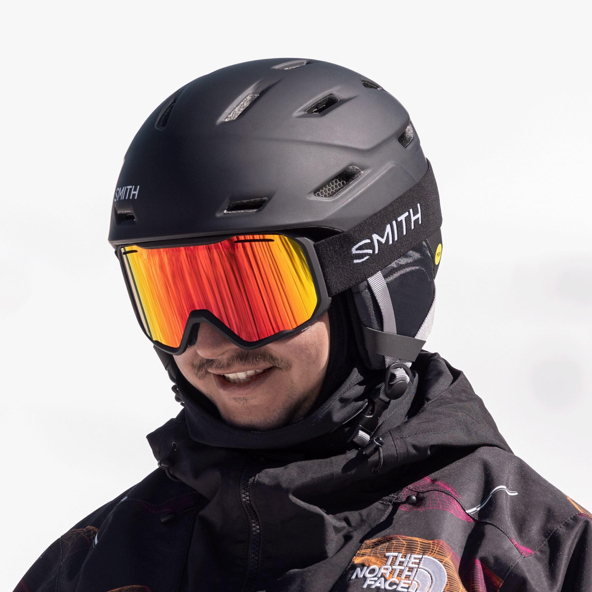 Smith Mission Helmet for Men – Adult Snowsports Helmet with MIPS Technology + Zonal Koroyd Coverage – Lightweight Protection for Skiing & Snowboarding– Matte White, Medium