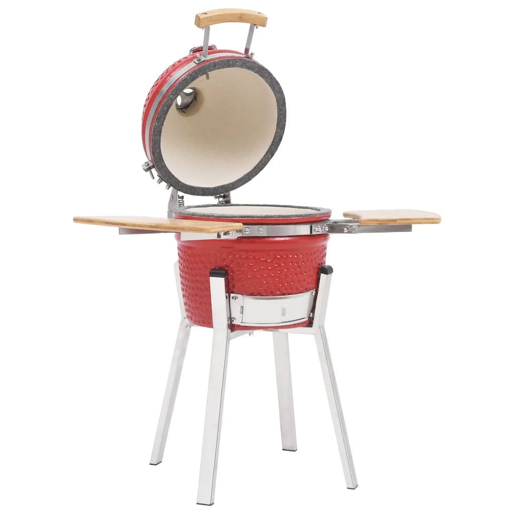 YAFF Kamado Barbecue Grill Smoker Ceramic 29.9"-6097
