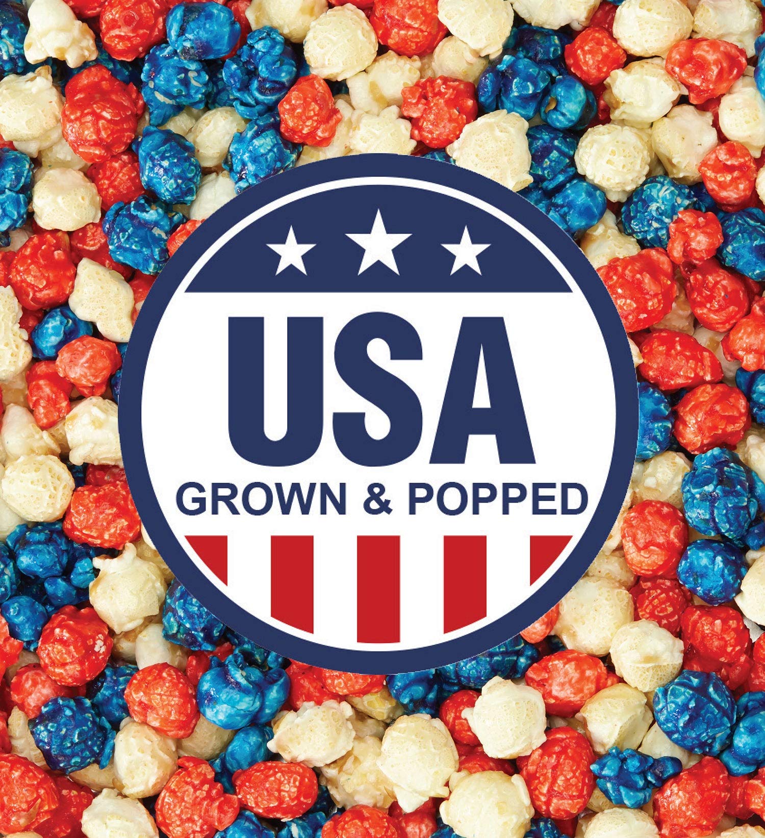 The Popcorn Factory Popcorn Gift Tin, Simply Red, 3.5 Gallons (Robust Cheddar, Butter, Caramel)