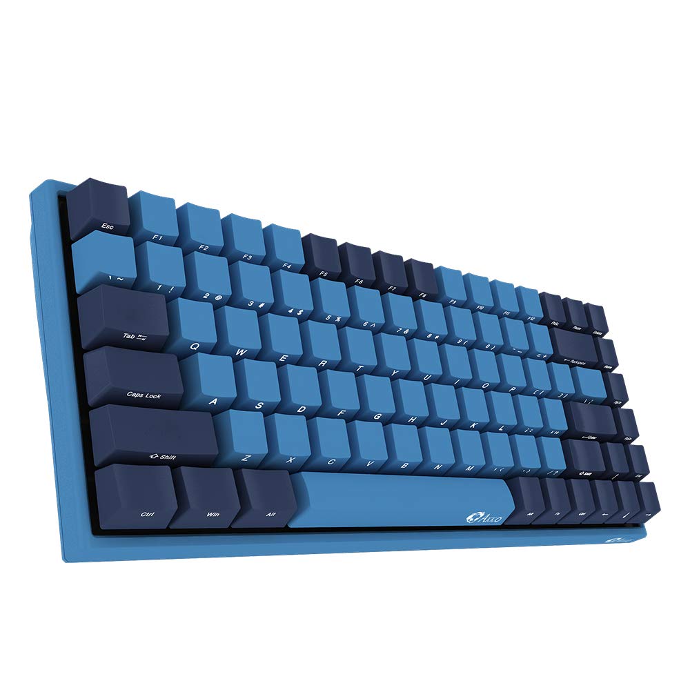 YUNZII AKKO 3084 Ocean Star Wired Mechanical Gaming Keyboard Cherry MX Switch PBT Keycap (Cherry MX Blue)