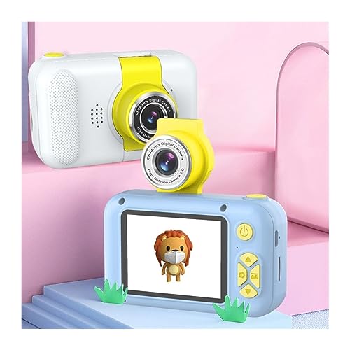 X101 Kids Camera 2.4in IPS Screen Digital Cameras 180° Flip Len Student Camera,Children Selfie Camera with Playback Game (Size : 16G, Color : A)