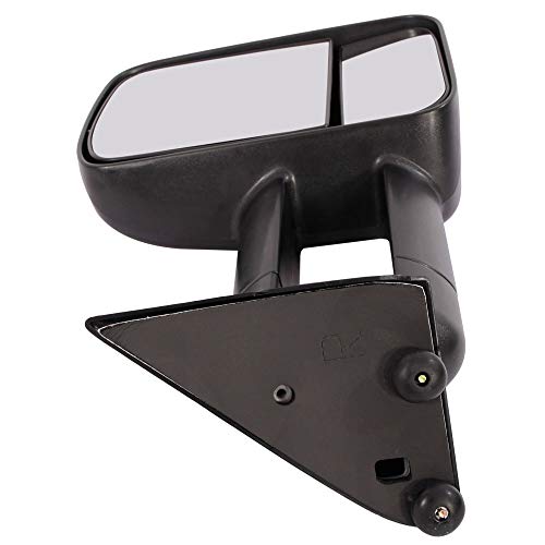 Towing Mirrors Replacement for 1988 1989 1990 C1500 C2500 C3500 C3500 K1500 K2500 K3500 Tahoe Suburban GMC Pickup Truck Driver and Passenger Side Replacement Telescopic Extendable (Manual Extend)