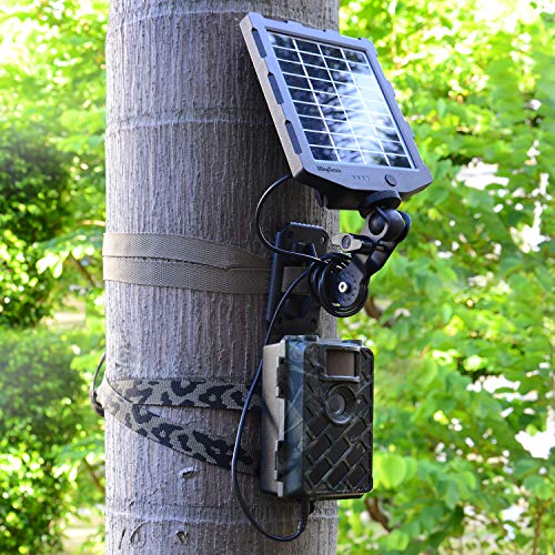 WingHome Trail Camera Mounting Bracket,Hunting Pro Gear Acccessery, Wildlife Cam Holder Deer Monitor Stand Hunter Camera Kit