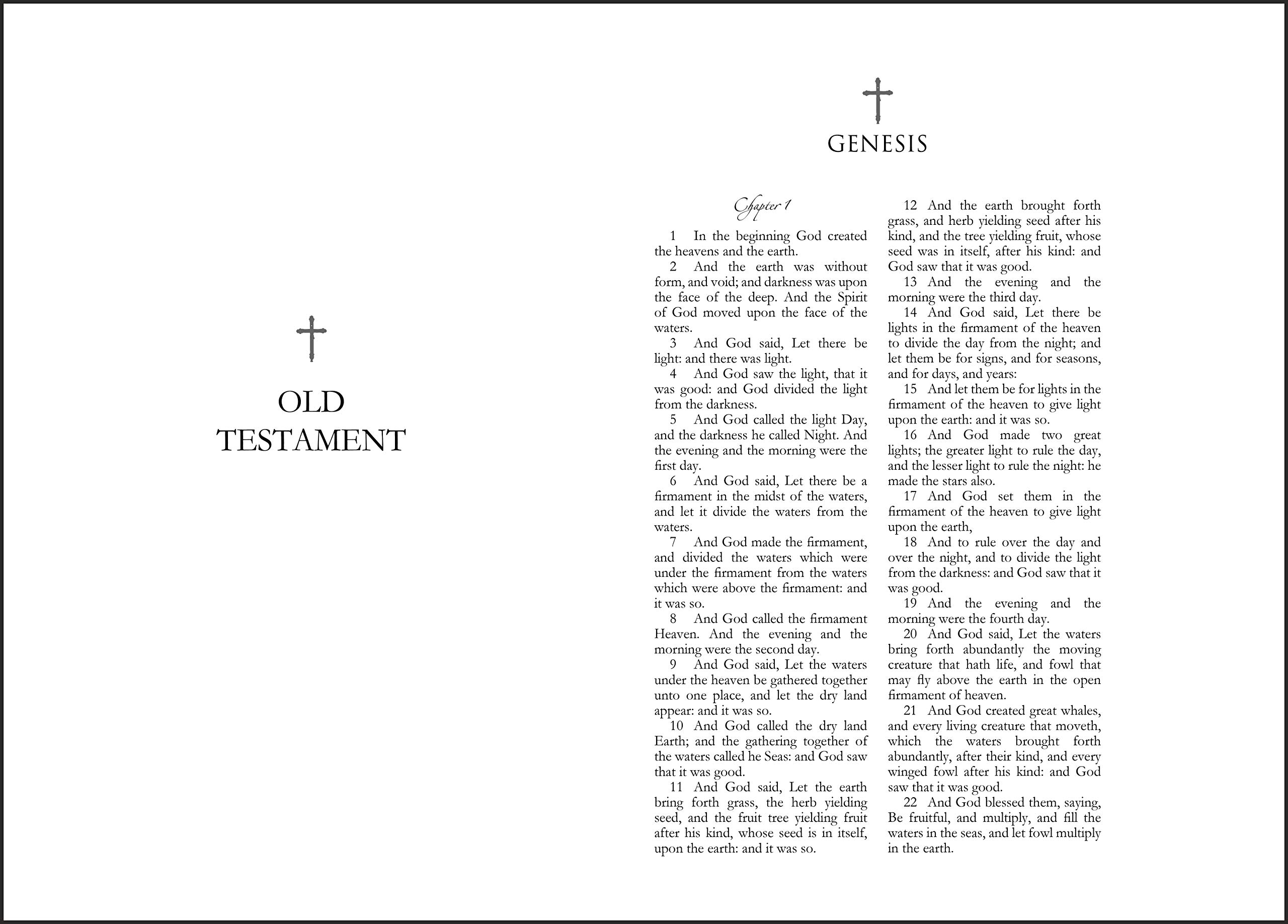 The Holy Bible (Deluxe Hardbound Edition)