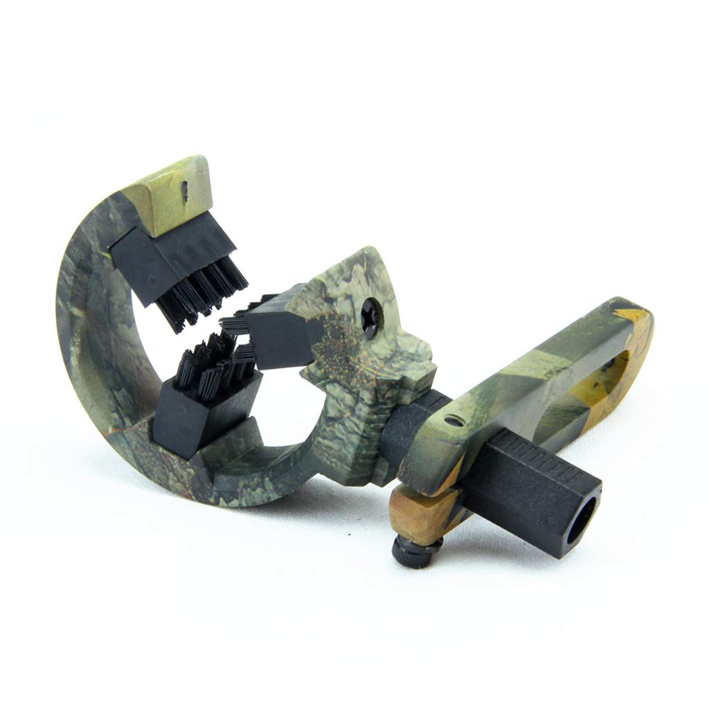 Votono Whisker Biscuit Archery Arrow Rest Brush for Recurve Compound Bow Hunting Capture Arrows Rest Brush Whisker Archery Rest Bow Rest (Camouflage)