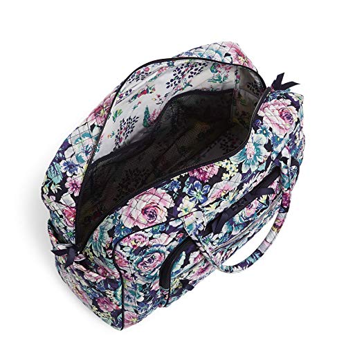 Vera Bradley Women's Cotton Weekender Travel Bag, Garden Grove, One Size