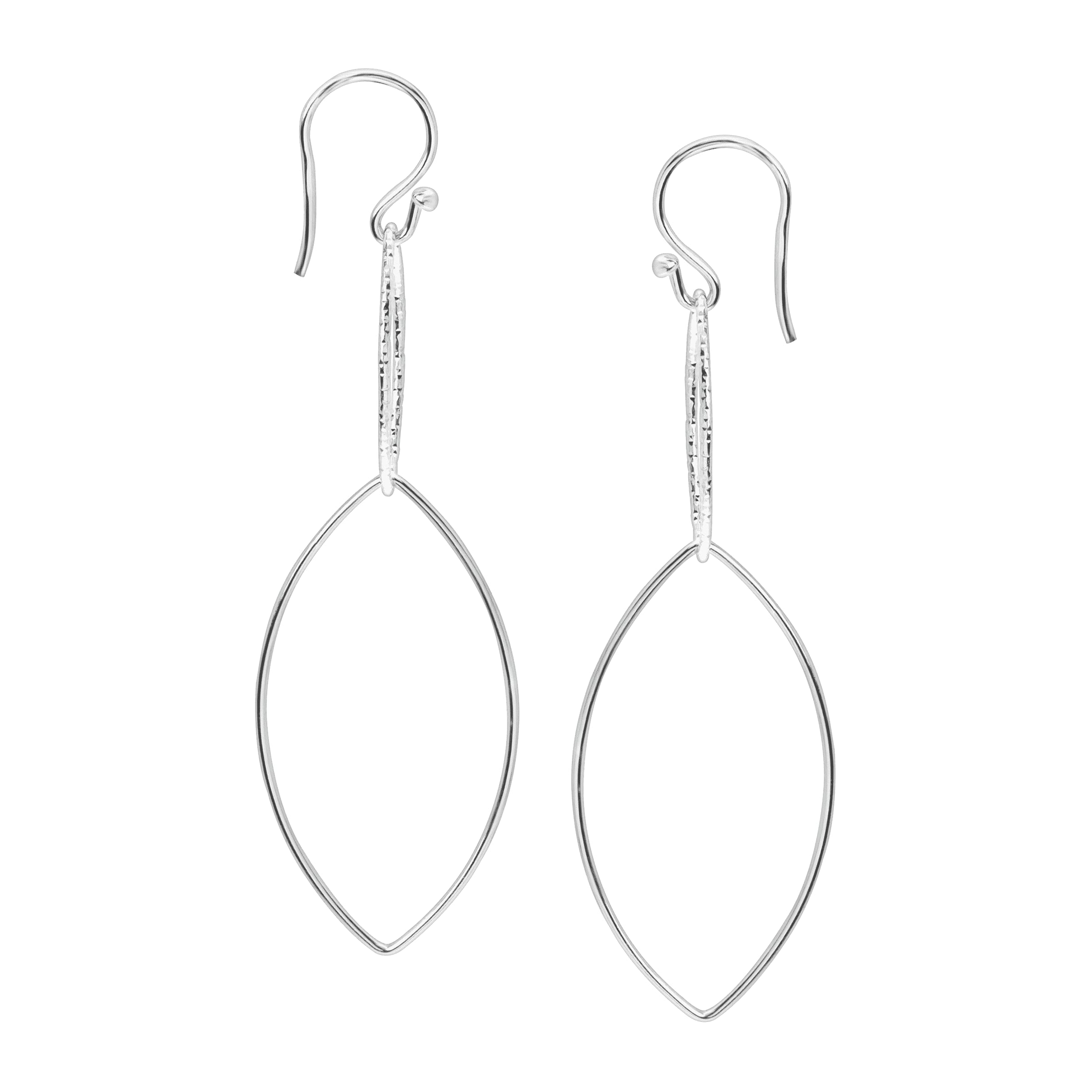 Silpada 'Interlocking' Drop Earrings in Sterling Silver