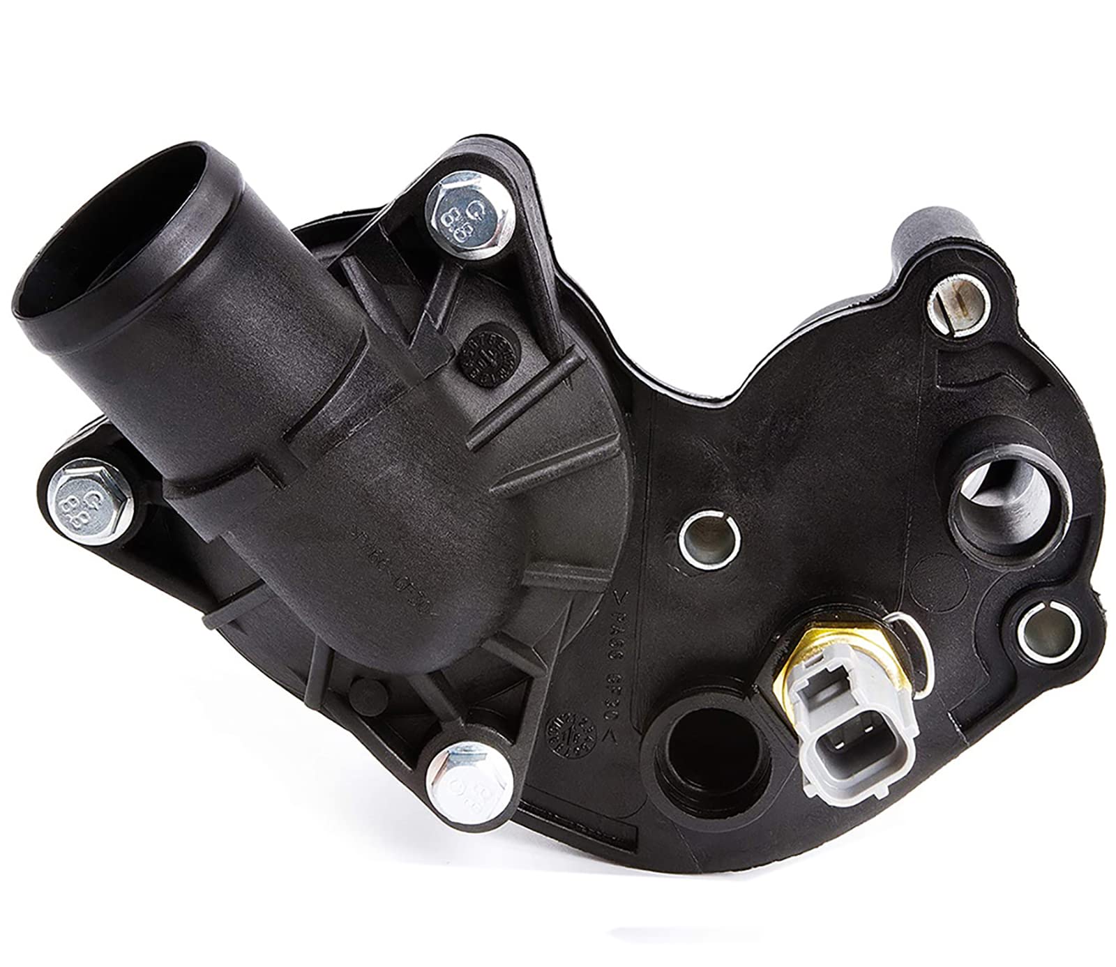 Thermostat Housing Kit Assembly for 2002-2010 Ford Explorer & Mercury Mountaineer V6 4.0L Engine Models 2L2Z8592AA, 2L2Z8592BA - Thermostat Housing Assembly by KAKO