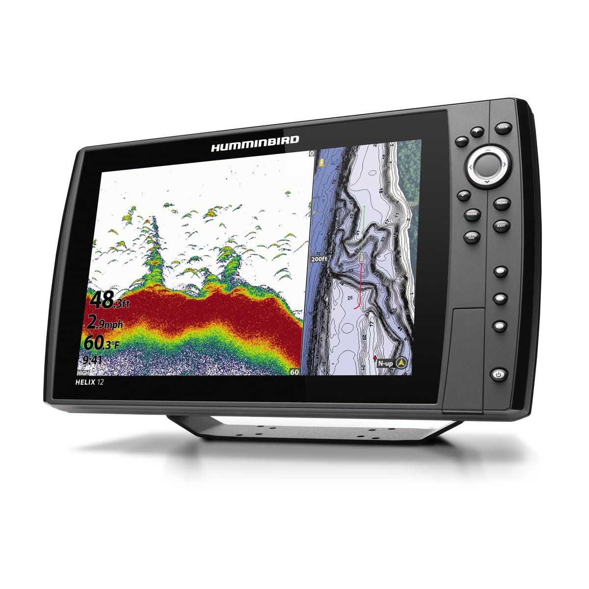 Humminbird 411450-1 HELIX 12 CHIRP MEGA SI+ GPS G4N
