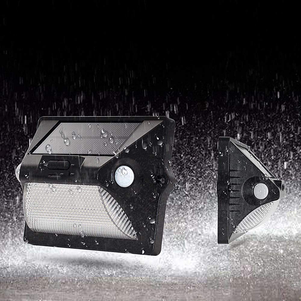 Solar Wall Light Infrared Sensor Light Led Wall Lamp Home Lighting Outdoor Wall Lamp Waterproof Garden Courtyard Street Light,Warmlight