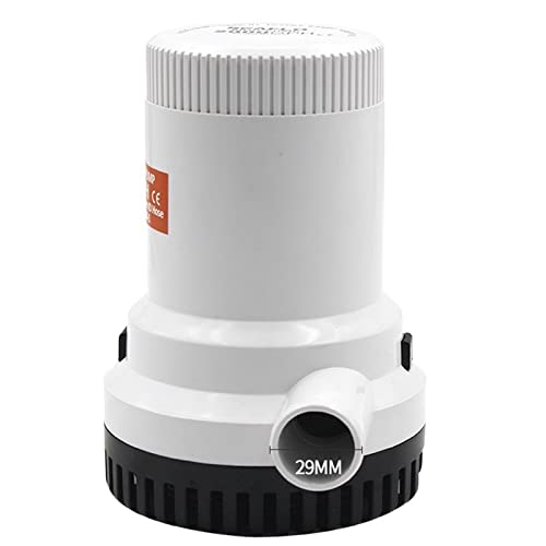 XuuSHA Hand Bilge Pump 12v/24V 2000GPH Submersible Pumps Water Pumps Bilge Pump Automatic (Voltage : 12V 2000GPH)