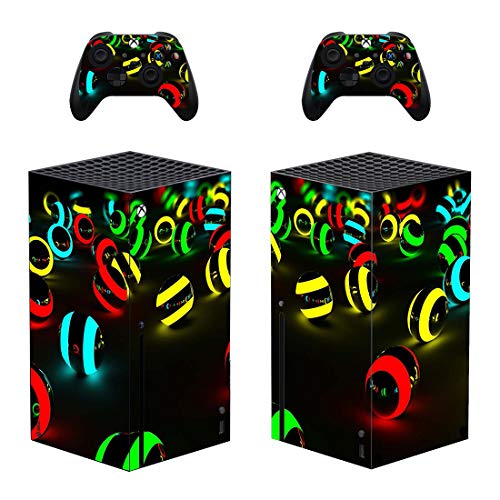 X-box-Series-X Console and 2 Controllers Skin Set - Paysage Color – X-box-Series-X Vinyl (only fit X-box-Series-X )