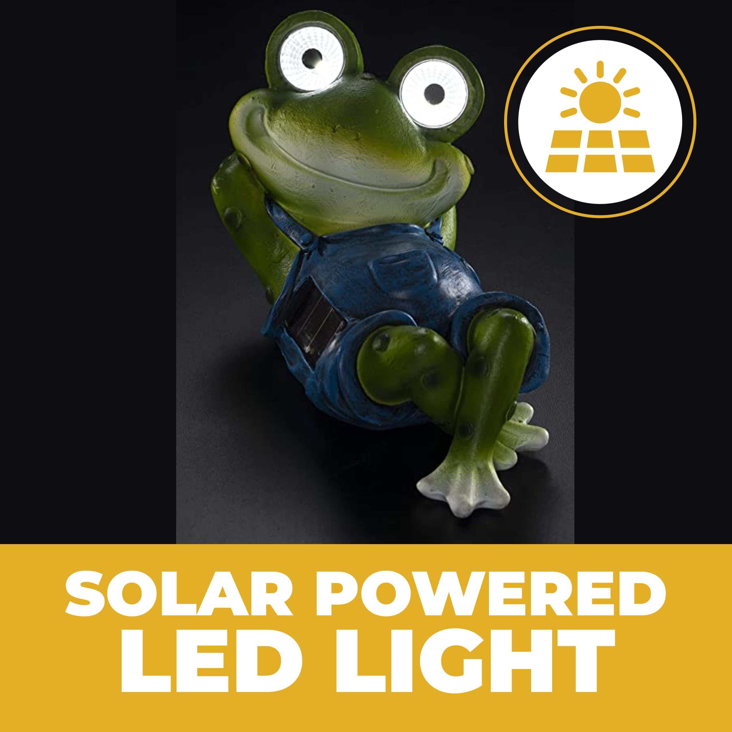 VP Home Snail Solar Powered LED Outdoor Decor Garden Light, Great Addition for Your Garden, Solar Powered Light for Outside Patio Lawn