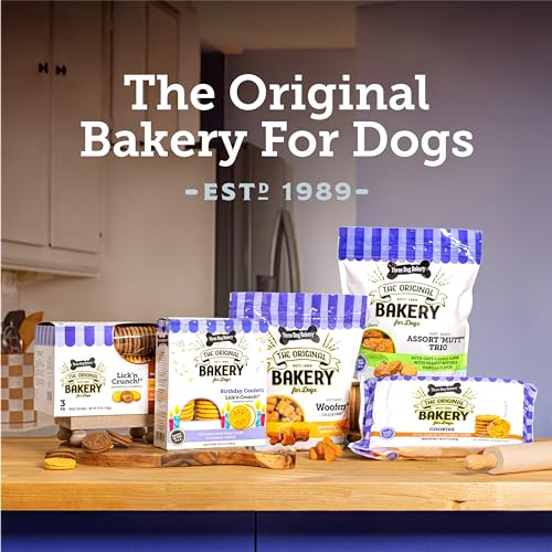 Three Dog Bakery Grain Free Wafers Baked Dog Treats, Sweet Potato, 13 oz