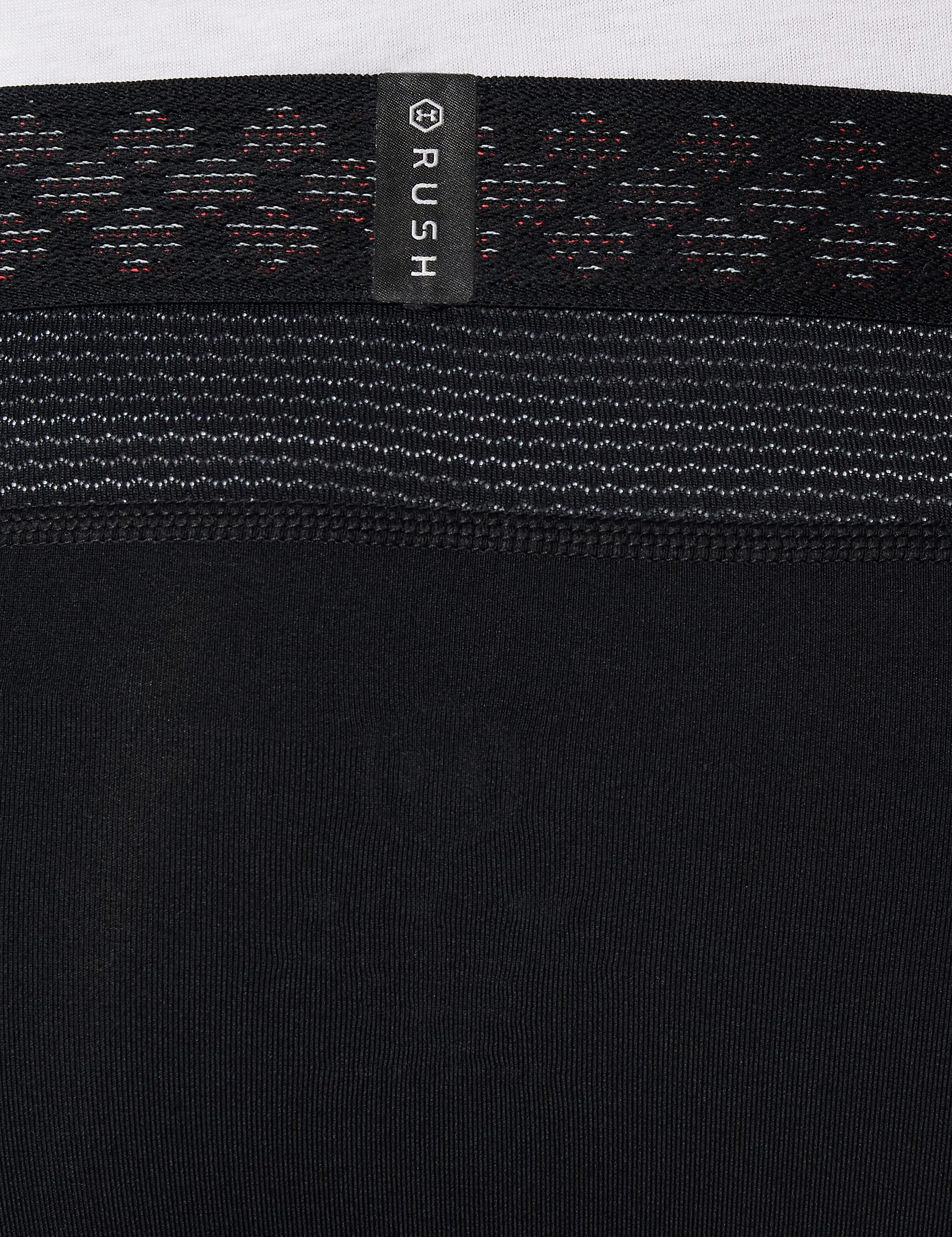Under Armour Men's HeatGear RUSH 2.0 Long Shorts , Black (001)/Reflective , X-Large