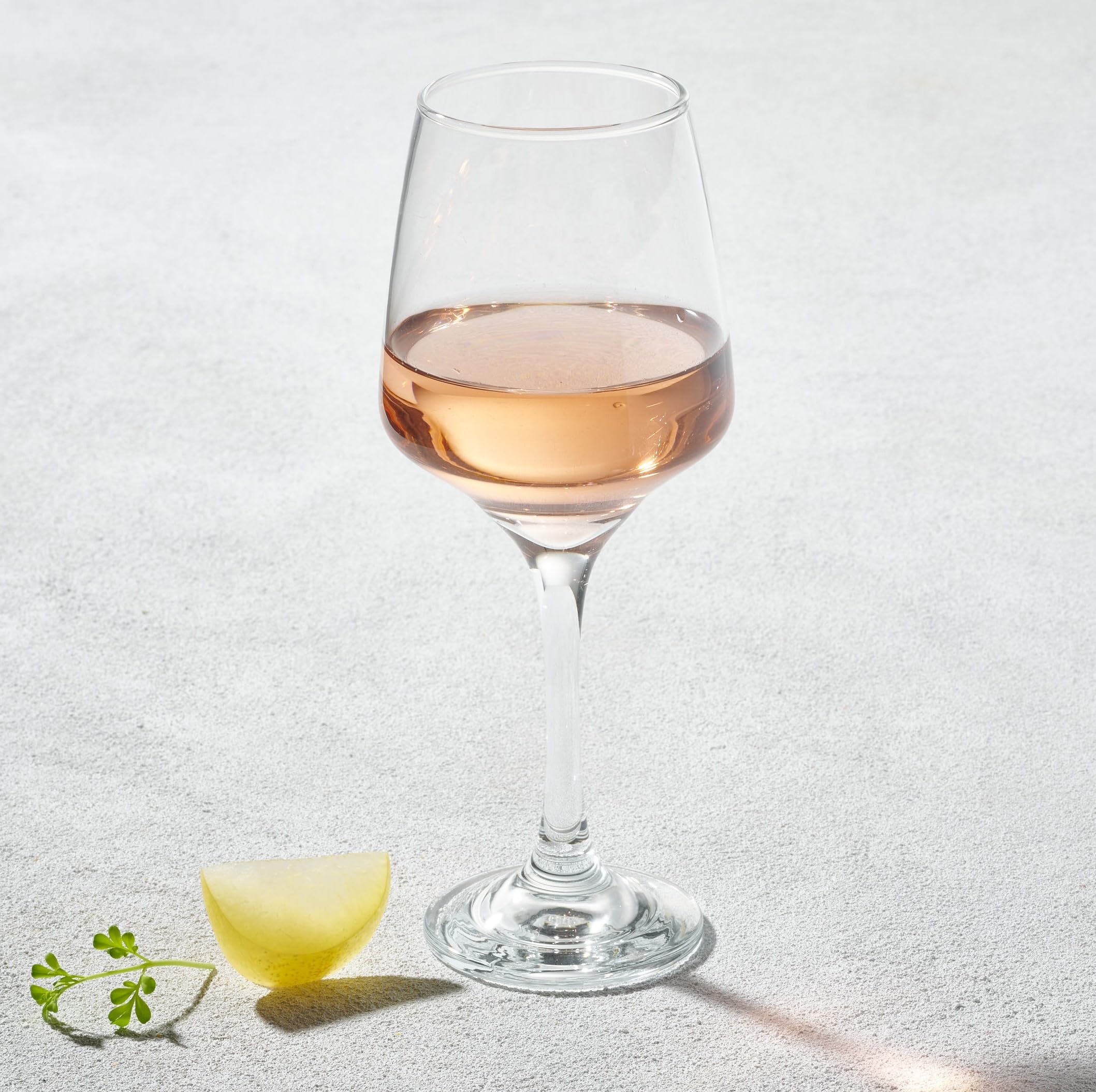 Vikko Wine Glasses, Set of 4 Red Wine Glasses, 12.75 Ounce Clear Wine Glass, Classic, Durable European Stemware