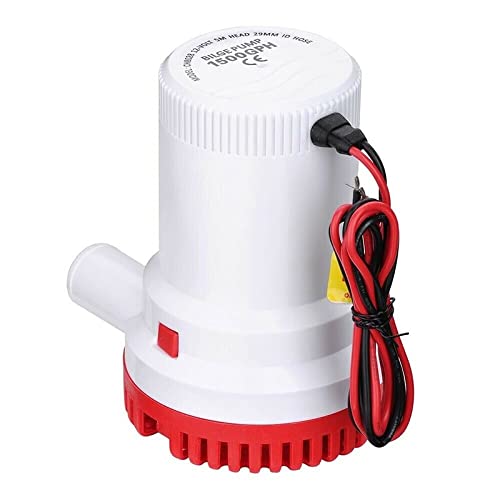 XuuSHA Hand Bilge Pump 12V Bilge Pump Electric Water Pump Yacht Boat Bilge Pump Submersible Bilge Pump Automatic