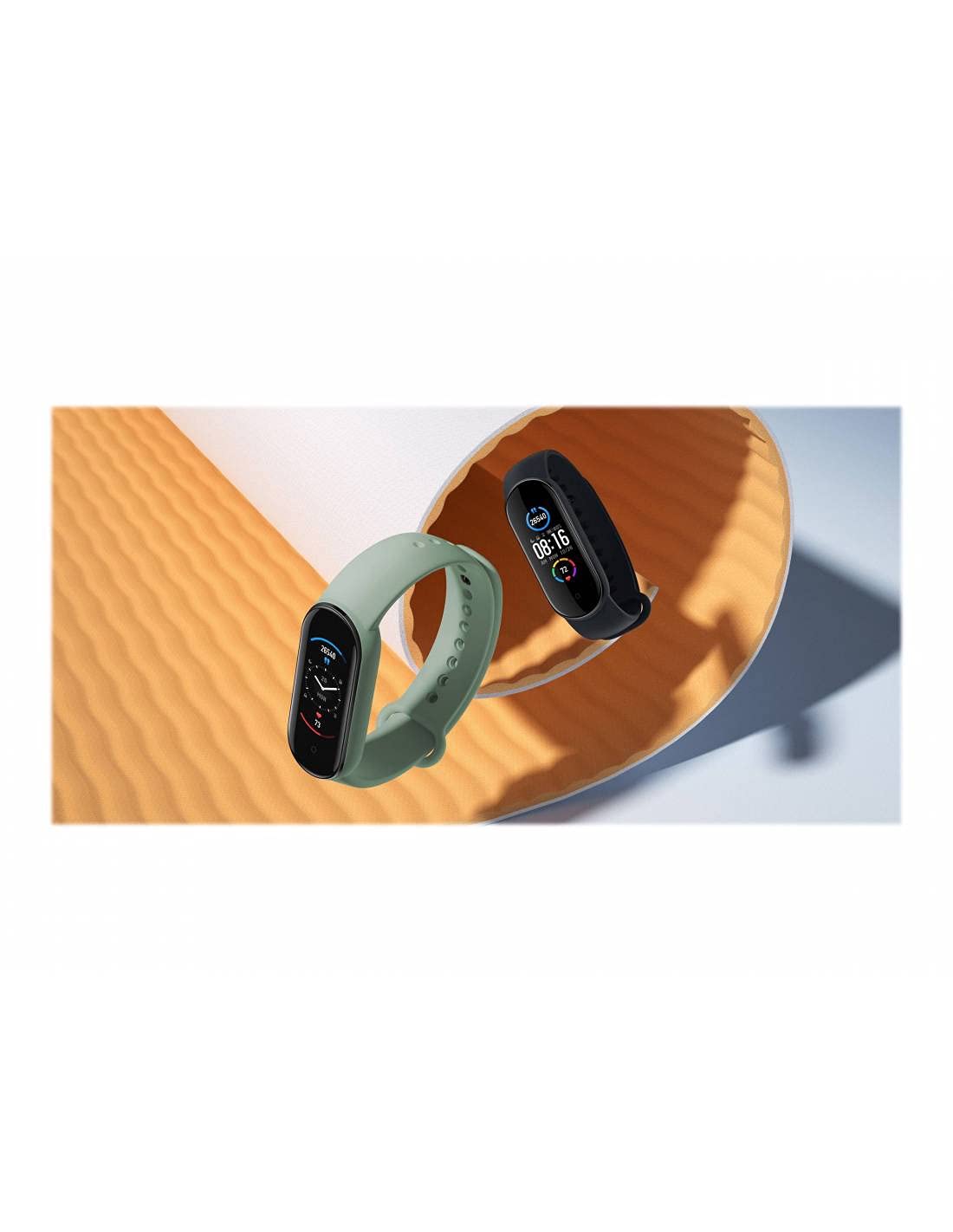 Xiaomi Mi Band 5 Smart Wristband 1.1 inch Color Screen Miband with Magnetic Charging 11 Sports Modes Remote Camera Bluetooth 5.0 Global Version - Black