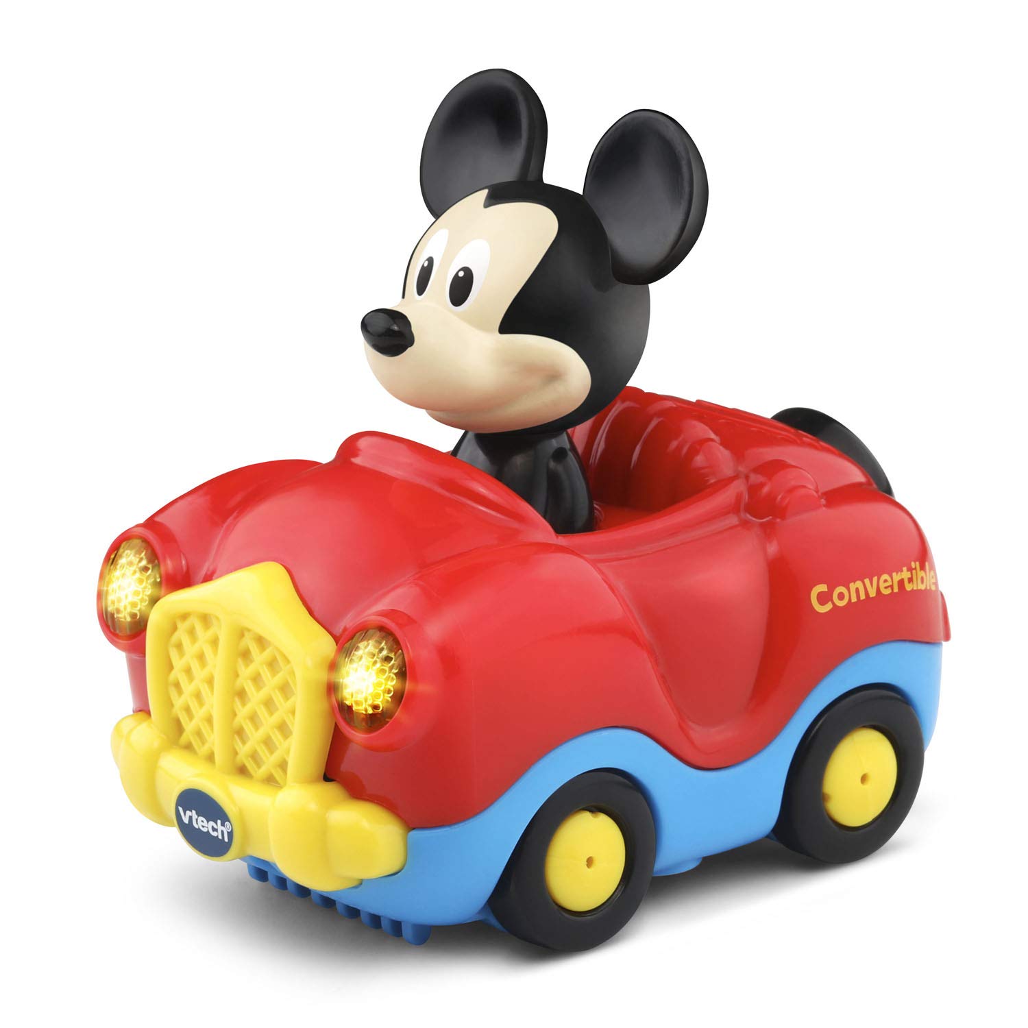 VTech Go! Go! Smart Wheels Disney Starter Pack with Mickey Mouse Convertible, Minnie Mouse Convertible and Donald Duck SUV, Multicolor