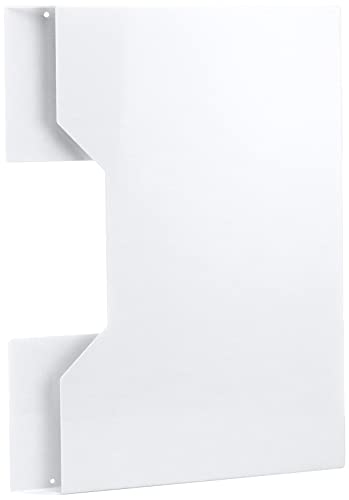 Yamazaki Home Tower Magnetic Placemat Rack/Placemat Organizer/Pocket Wall File - Steel, One Size, White