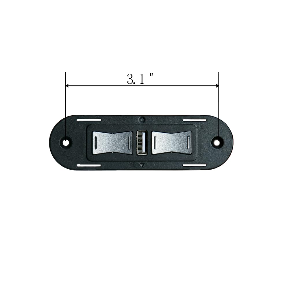 Uetmulik Power Recliner Lift Chair Emomo 5 Pin Hand Control Model HX90AFU Replacement with USB