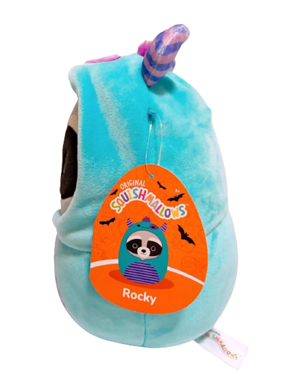 Squishmallows Hoodie Squad 5" Rocky The Racoon in Monster Costume Plush Doll
