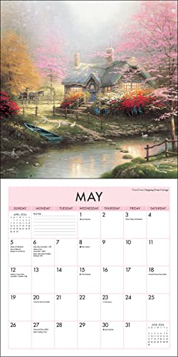 Thomas Kinkade Studios 2024 Mini Wall Calendar