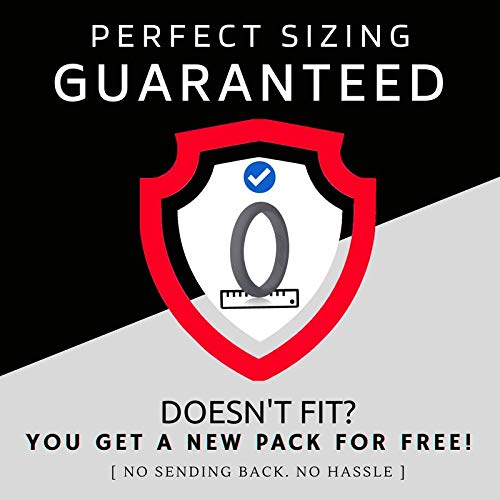Swagmat Silicone Wedding Rings, 3 Pack Wedding Bands for Men & Women (Black, Dark Gray, Blue, Size 12)
