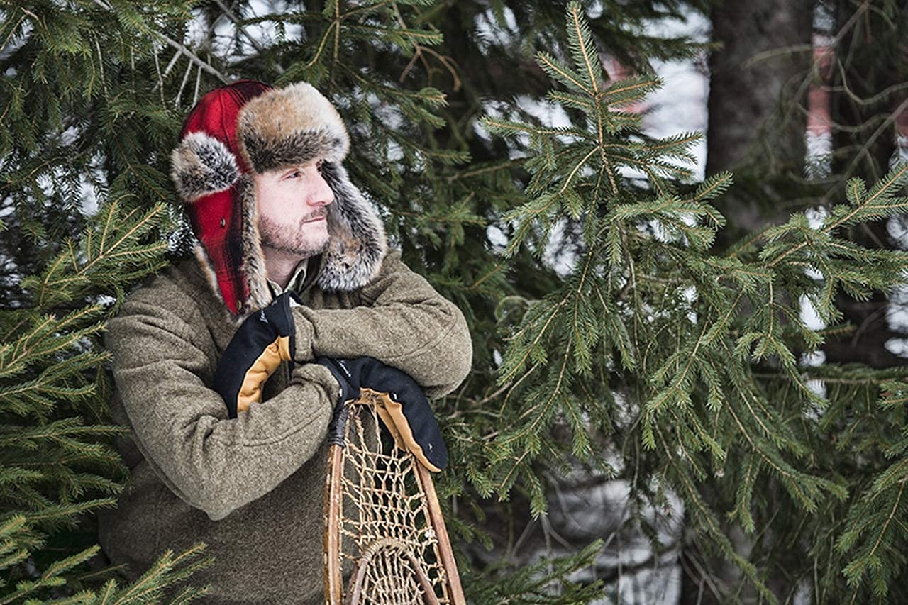 Stormy Kromer Northwoods Trapper Hat - Insulated Faux Fur Winter Hat for Men & Women with Ear Flaps
