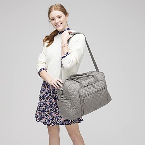 Vera Bradley Women's Performance Twill Weekender Travel Bag, Lavender Sky, One Size