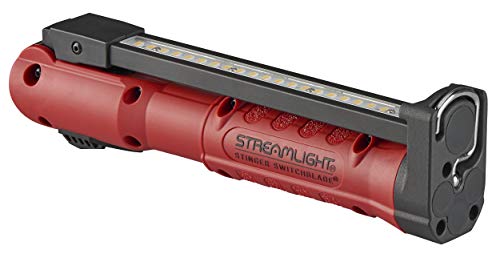 Streamlight 76800 Stinger Switchblade 800-Lumen LED Light Bar with USB Cord, Red