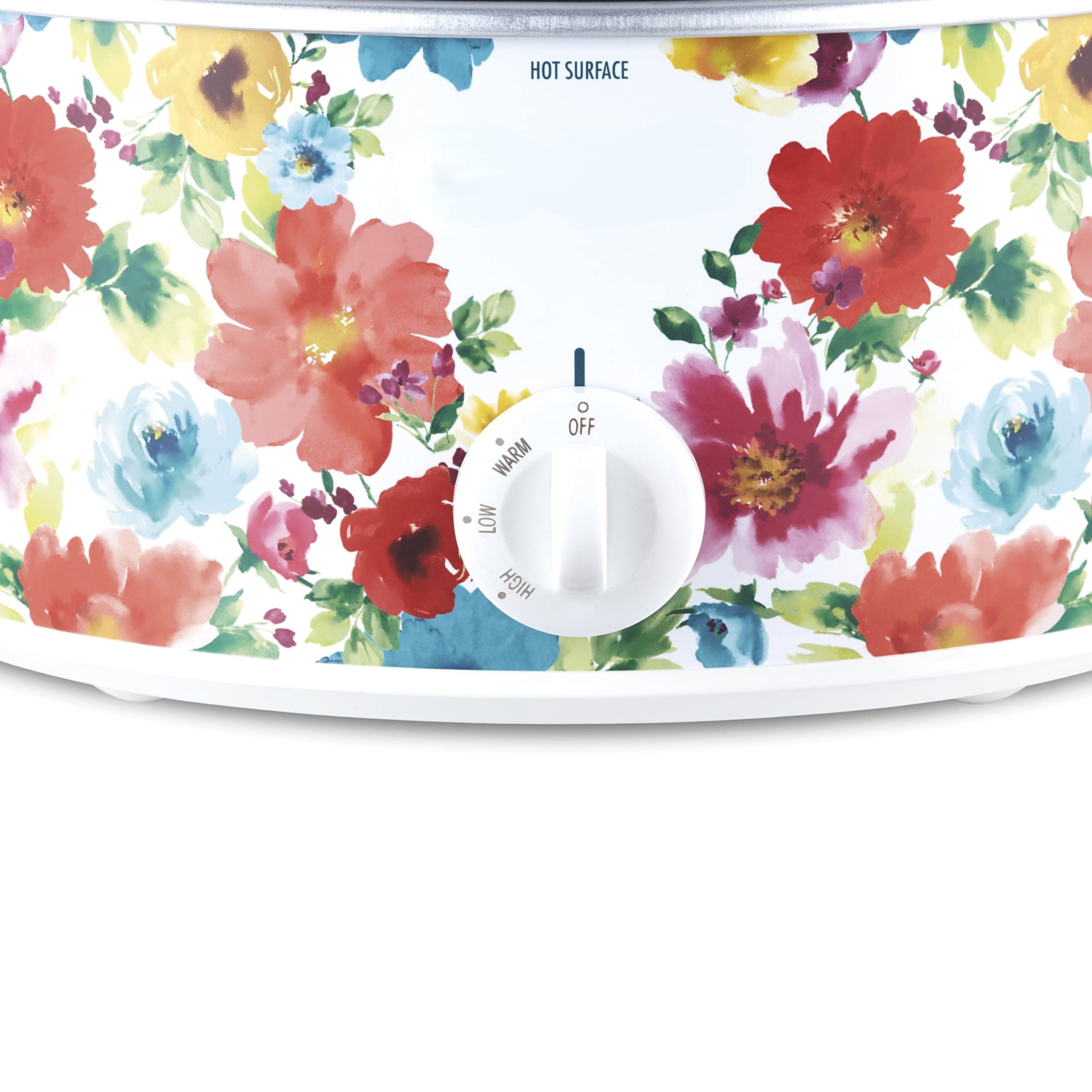 The Pioneer Woman Breezy Blossom 6 Quart Portable Slow Cooker, 33062