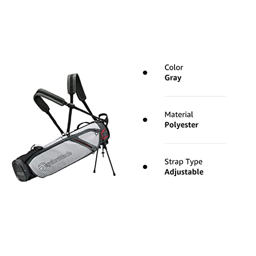 Taylormade 2020 - QuiverBag US Ultralite Golf Bag - GrayLiteWhite