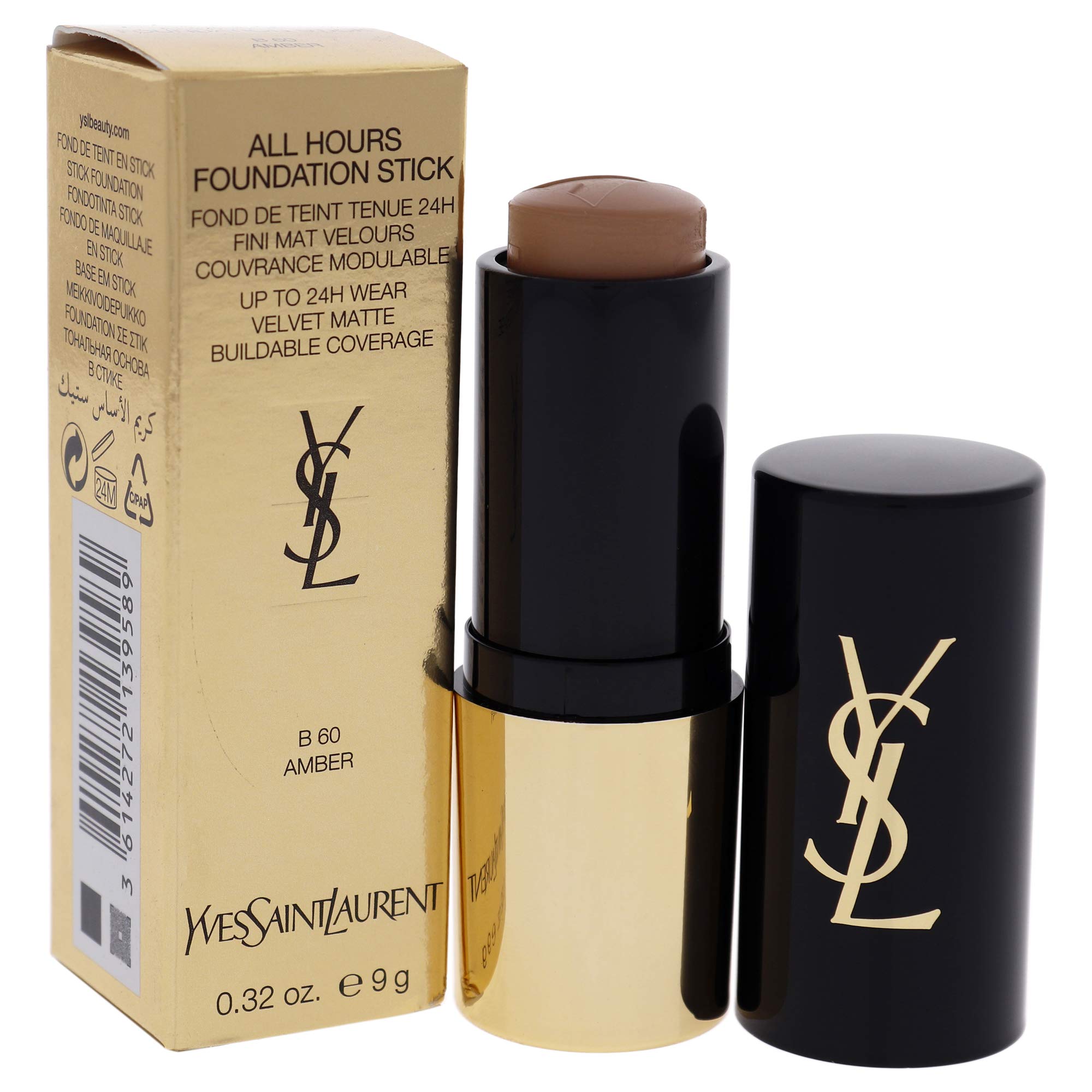 Yves Saint Laurent All Hours Foundation Stick - B60 Amber Women Foundation 0.32 oz