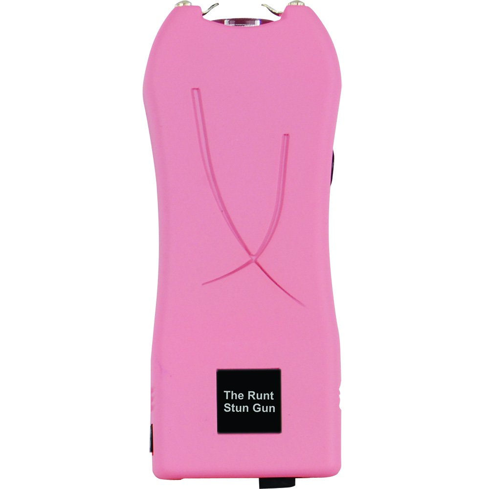 Safety Technology Runt Rechargeable LED Stun Gun Pink 20,000,000 Volts