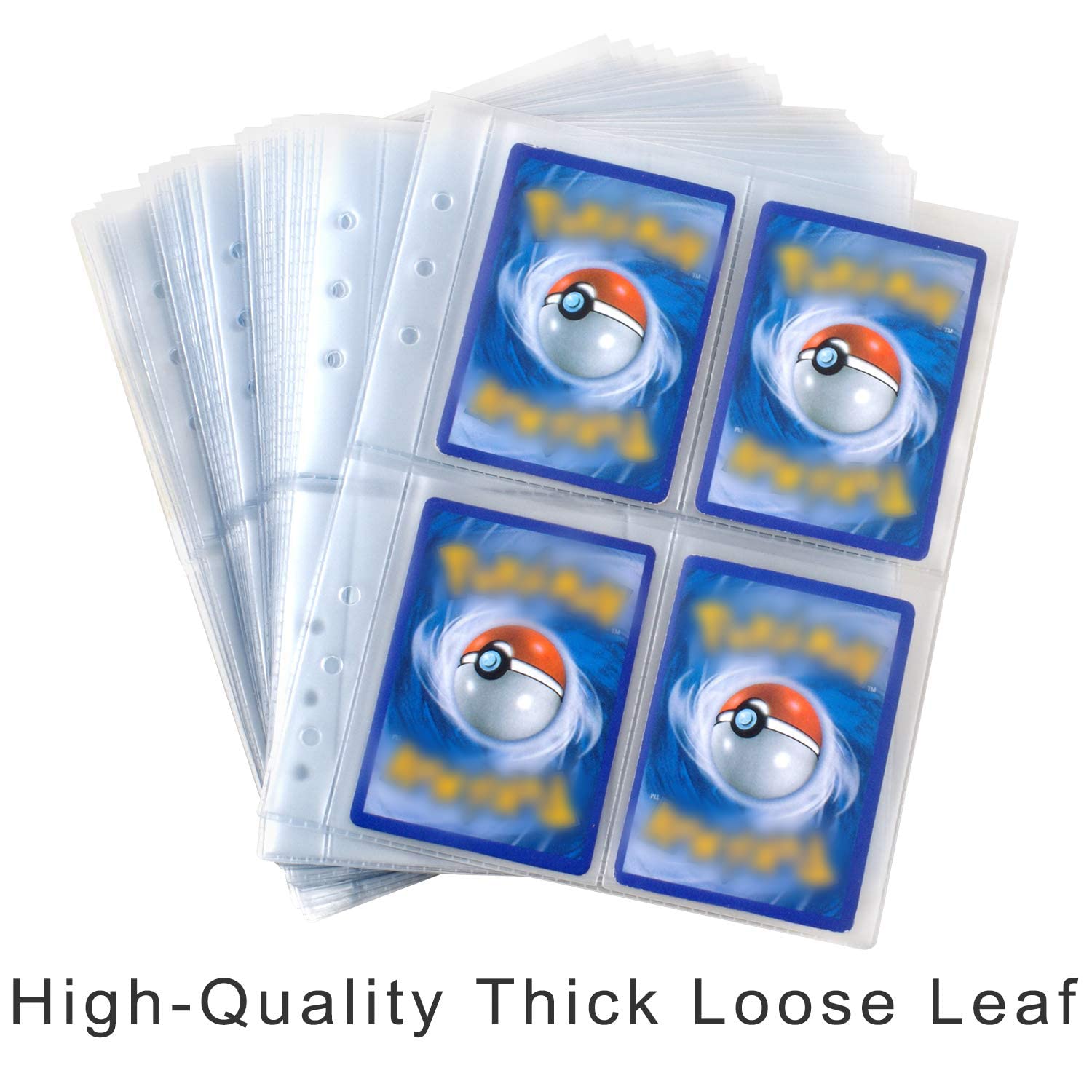 Trading Card Binder Holder Album with Sleeves