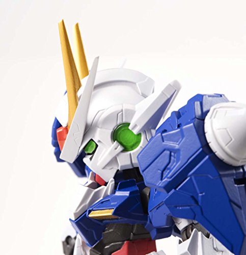 TAMASHII NATIONS Bandai Nxedge Style 00 Gundam and 00 Raiser 00 Gundam Action Figure