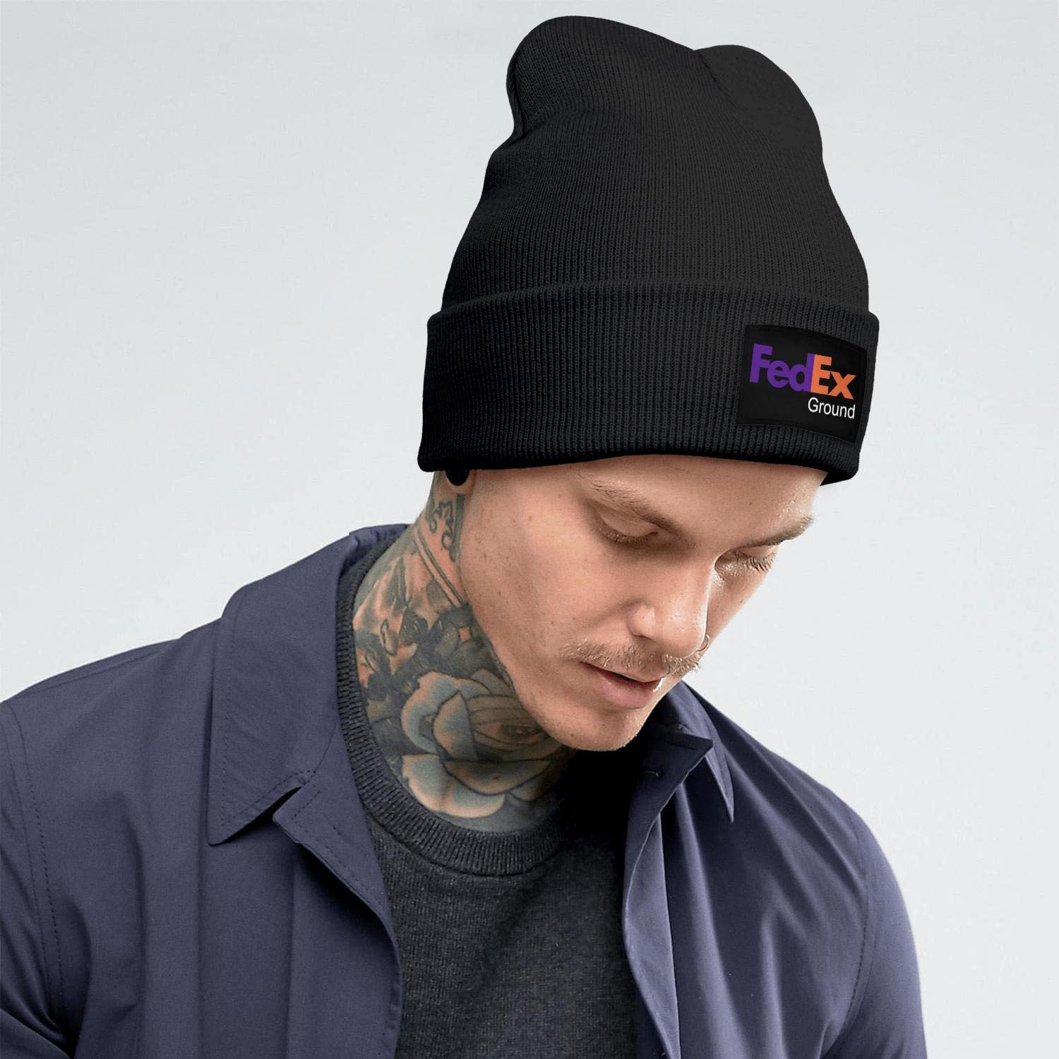 Univeins Adult Soft Solid Color Knit Cap Headwear for Mens Womens