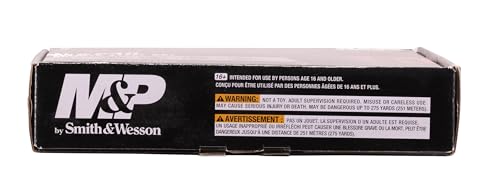 Smith & Wesson M&P 40 .177 Caliber BB Gun Air Pistol, Black, Blowback Action