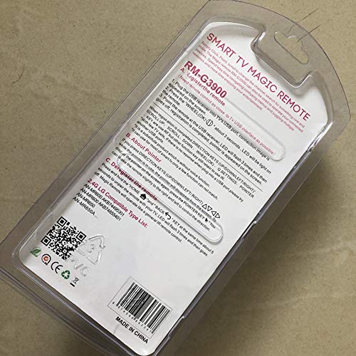 Universal Replacement Remote Control Compatible Fit for LG AN-MR600G AN-MR600 UF7700 UF7690 UF7600 UF7590 LF6300 TV
