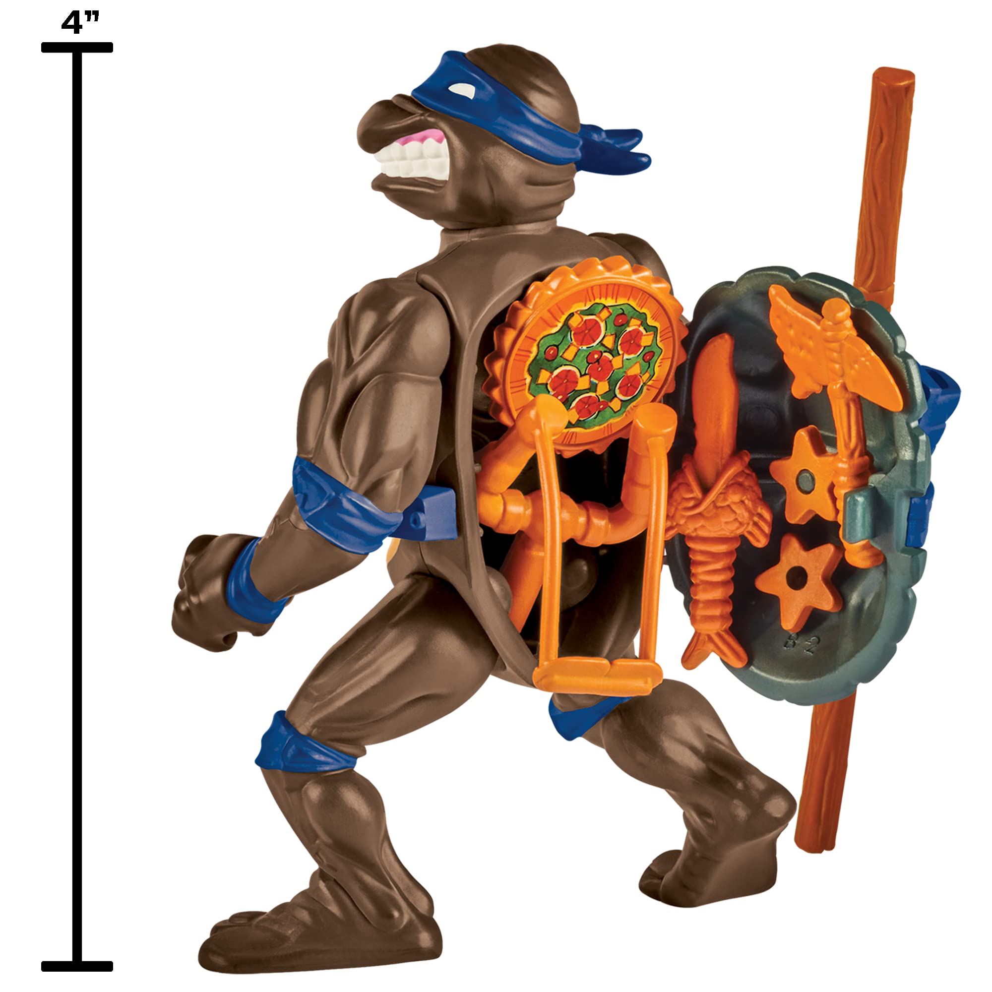 Teenage Mutant Ninja Turtles: 4β Original Classic Storage Shell Donatello Basic Figure by Playmates Toys
