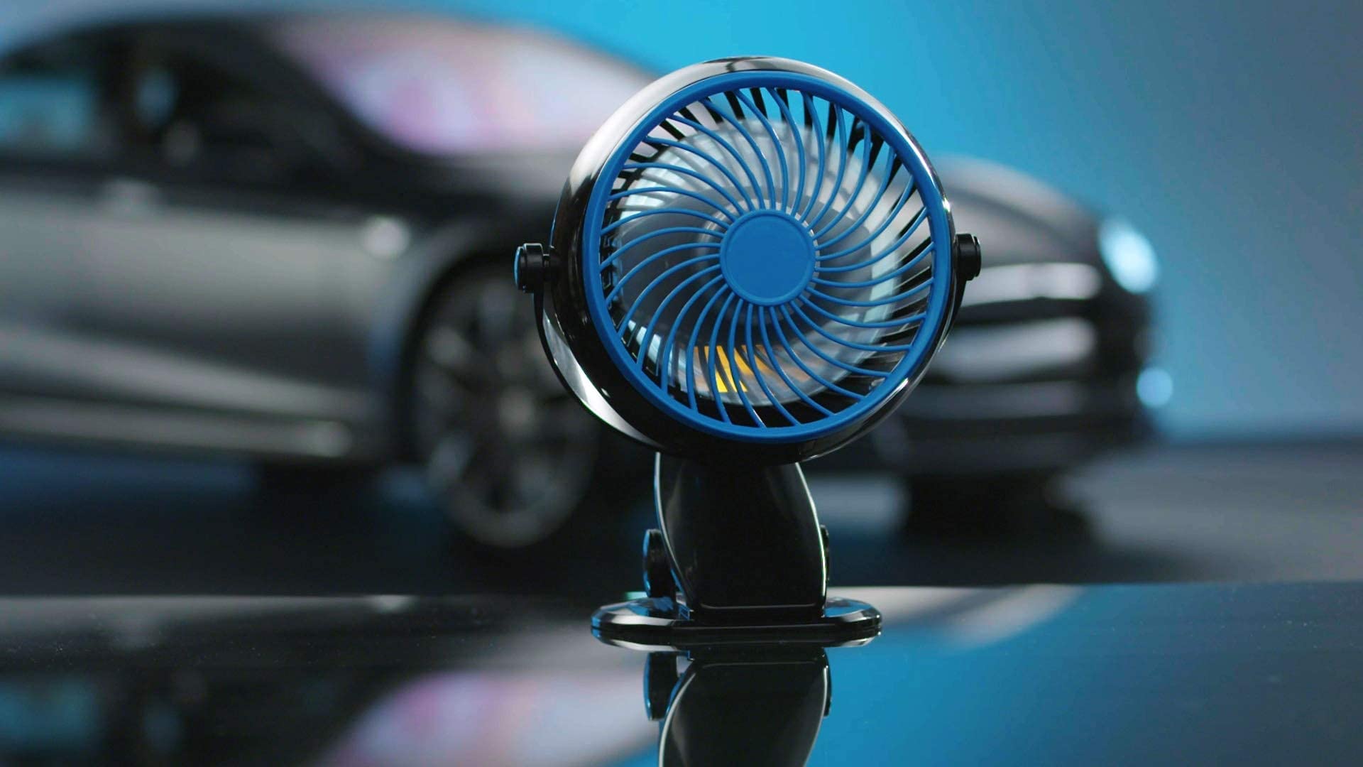 Spark Innovators Go Fan - Rechargeable Lithium Ion Fan - (2) Pack - As Seen on TV