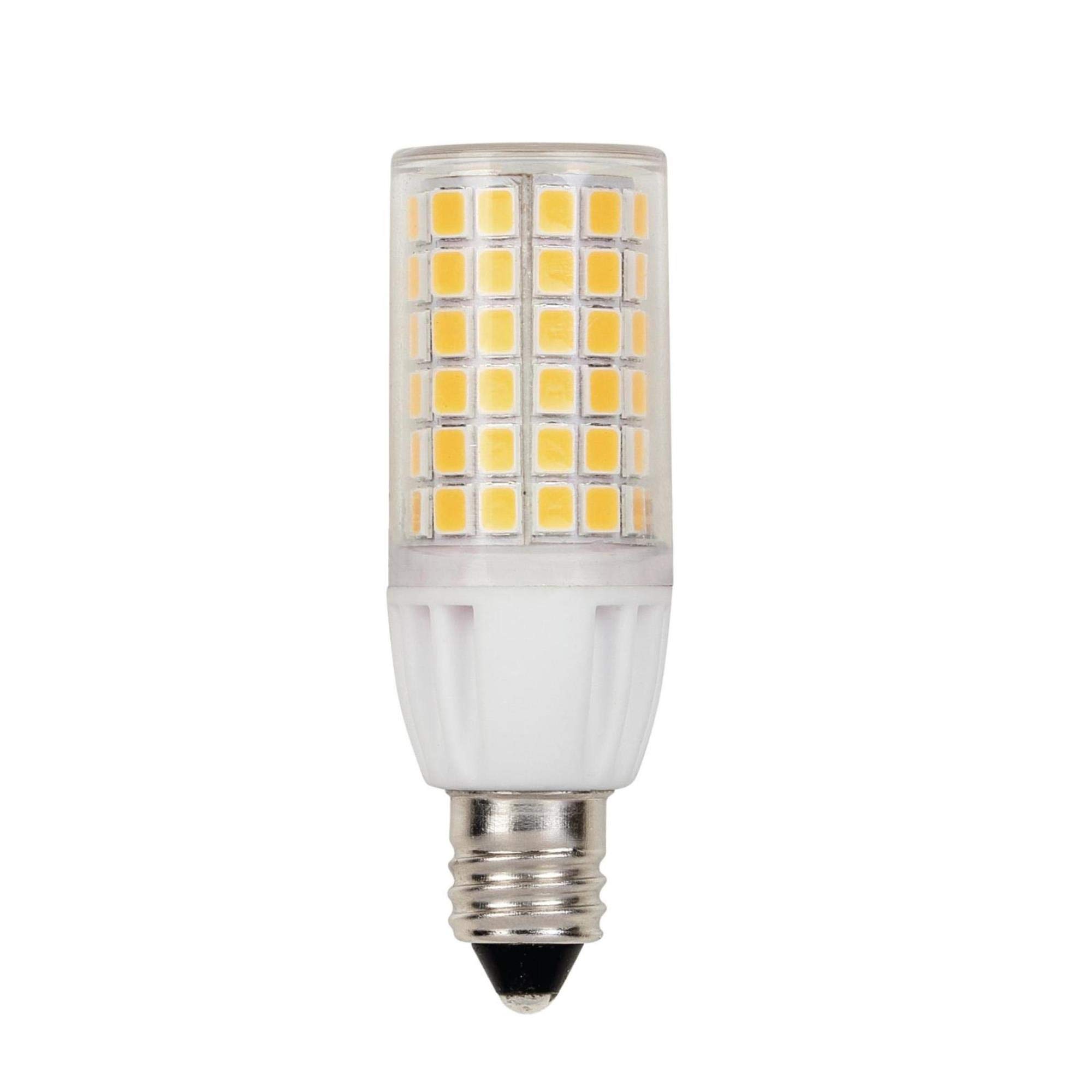 Westinghouse 5163120 5163100 5 (50 Watt Equivalent) Dimmable Clear LED Light Bulb, E11 (Mini-Can) Base, 10-Pack, Warm White, 10 Count