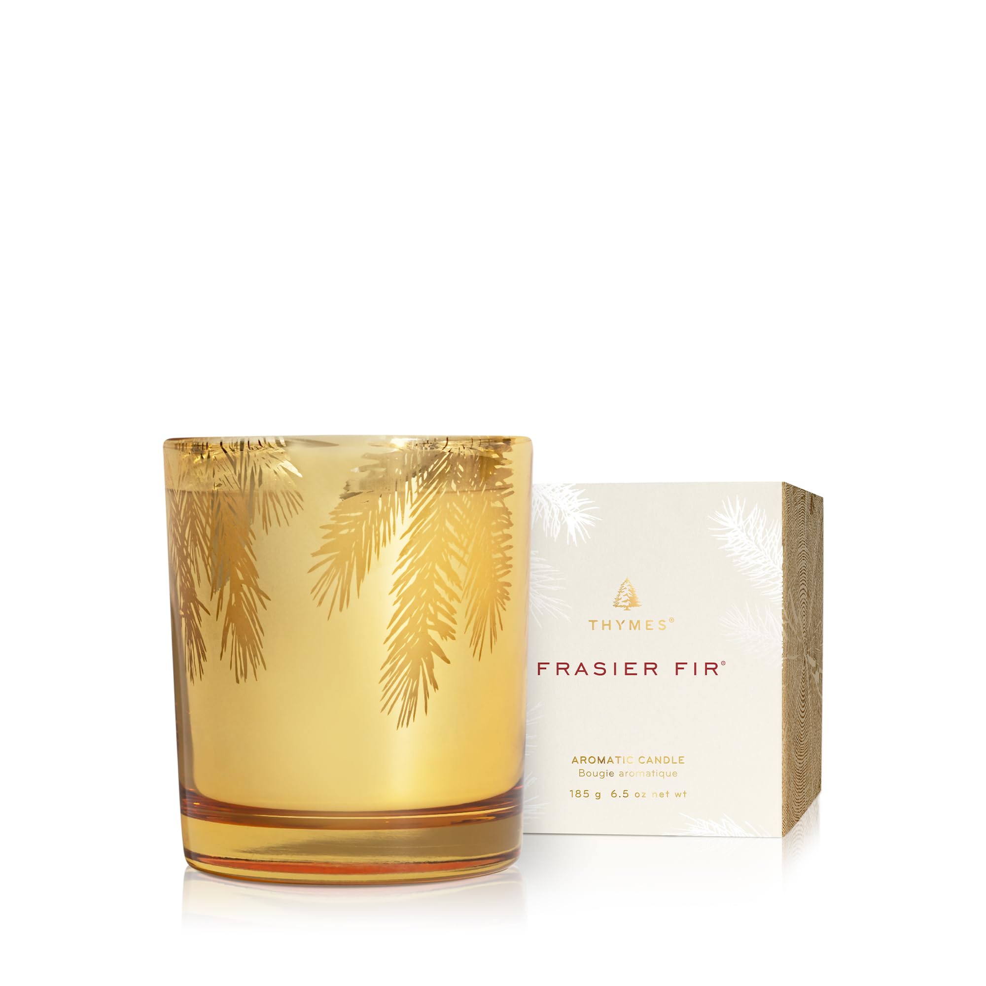 Thymes Votive Gold Candle - 2 Oz - Frasier Fir