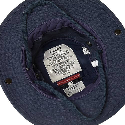 Tilley unisex adult Classic T3 Sun Hat, Dark Navy, 7.375 US
