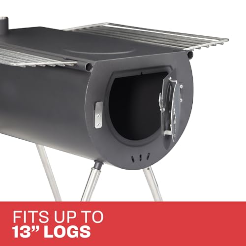 US Stove CCS14 Caribou Backpacker Portable Camp Stove - 14 Inch, Black, Small